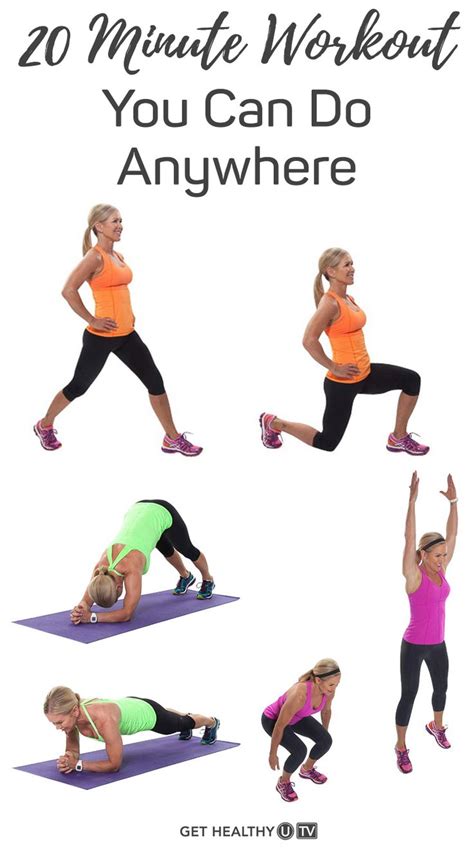 20 Minute Total Body Do Anywhere Workout Ghutv