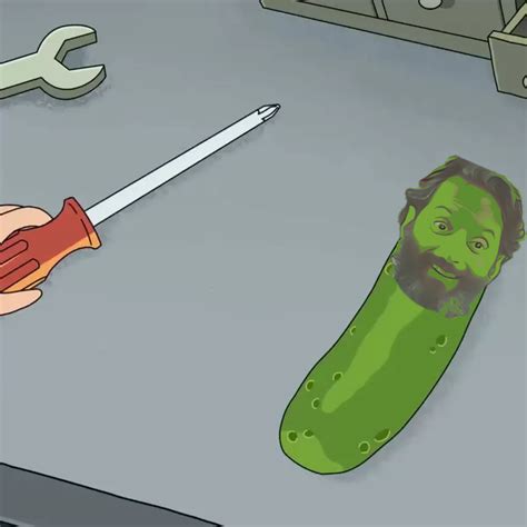 Pickle Derick Pickle Rick Know Your Meme