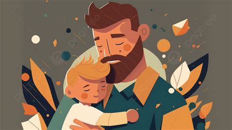 아버지의 날 아버지와 아들 포옹 배경 아버지의 날 부자 포옹하다 배경 일러스트 및 사진 무료 다운로드 Pngtree