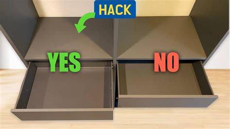 Best 13 Ultimate Ikea Aurdal Drawer Hack Easy Full Pull Out And Push
