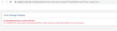 Use Of Fault Connector In Flow Builder Tips And Tricks