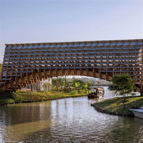 Timber Bridge In Gulou Waterfront Dezeen Awards 2022 Longlist