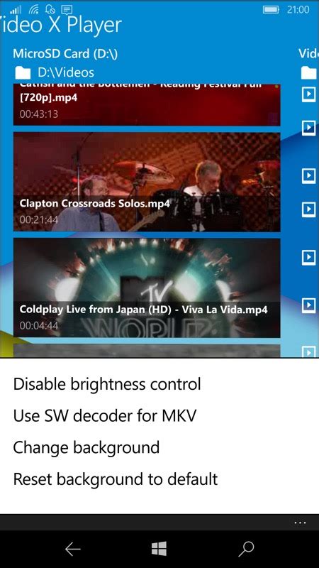 Video X Player Pro Review All About Windows Phone
