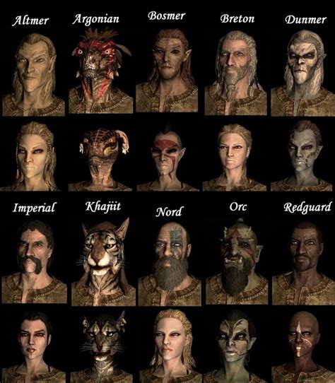 Skyrim New Races