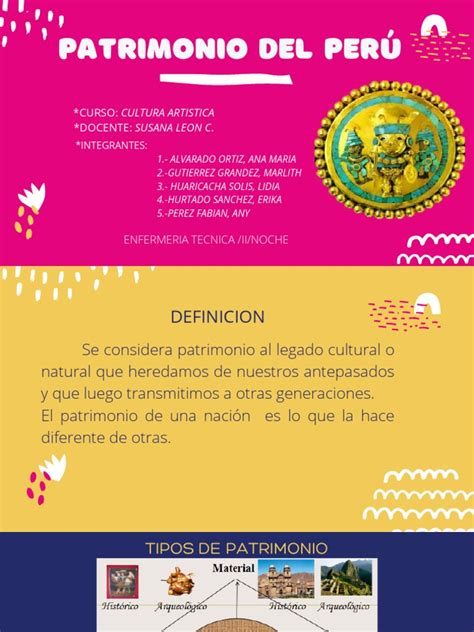 Patrimonio Del Peru Pdf