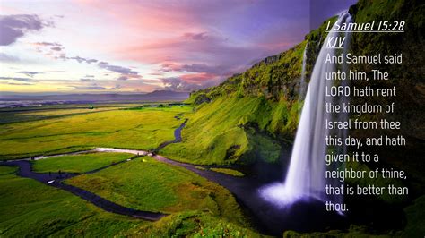 1 Samuel 15 28 KJV Desktop Wallpaper And Samuel Said Unto Him The