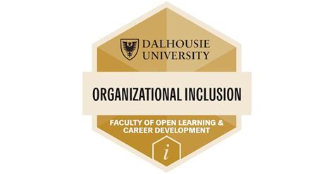 Natalee Johnson On Linkedin Organizational Inclusion Strategies Was Issued By Dalhousie