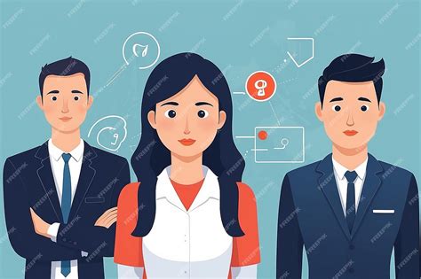 Premium Ai Image Body Language Concept Illustration