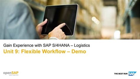 SAP Workflow In S4HANA PDF Technology Computing
