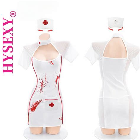 Halloween Nurse Costume Cosplay Costume Sexy Lingerie Sexy Uniform