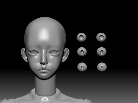 3d File Bjd Ball Jointed Doll Stl Female Model Juliette ♀️・3d Print