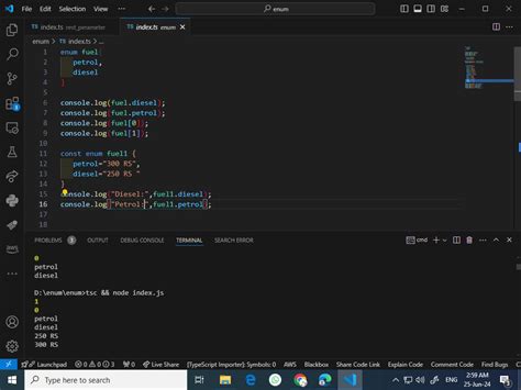 Muhammad Javed On Linkedin Understanding Of Enum And Const Enum In