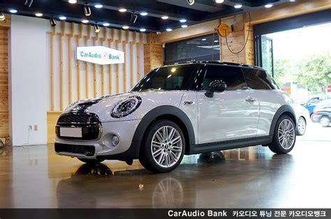 차종 미니쿠퍼s 작업 스피커 튜닝 프론트 리어 카오디오뱅크caraudiobank