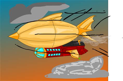 Passenger Blimp By Cast Irondonut13 On Deviantart