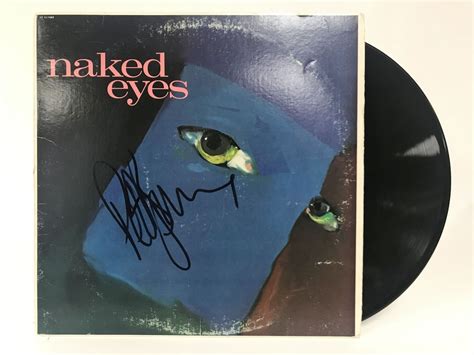 Pete Byrne Signed Autographed Naked Eyes Record Album Lifetime Coa Etsy