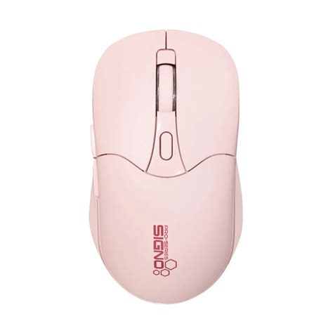 Wireless Mouse Signo Wm 121p Silent Pink
