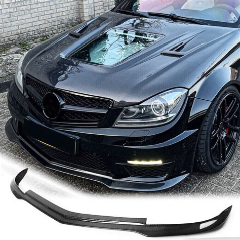 Merc W204 C63 Facelift Gh Style Carbon Fibre Front Lip Karbon Auto