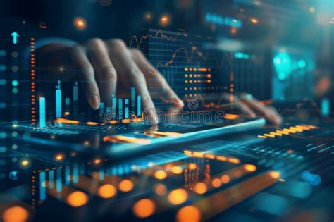 Digital Tablet With Corporate Event Logo On Learning Platform For Professional Development Stock