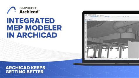 Integrated Mep Modeler In Archicad Youtube