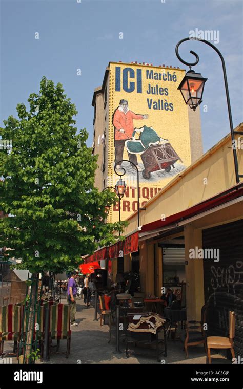 Marché aux Puces de St Ouen Flea Market Paris France Stock Photo Alamy