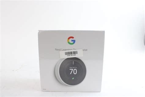 Google Nest Learning Thermostat Property Room