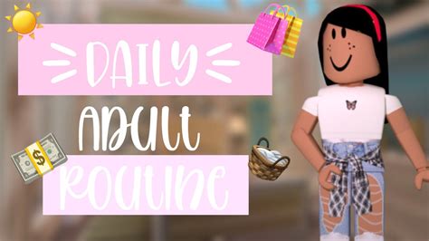 Daily Adult Routine Roblox Bloxburg Youtube