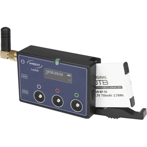 Sync Timecode Sync Ambient Acn Cl Lockit Compact Wireless