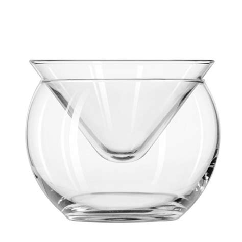 170ml Stemless Martini Glass Chiller By Onis Core Catering