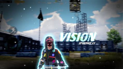 IPHONE 11PUBG MOBILE 5 Fingers Gyroscope Montage VISION