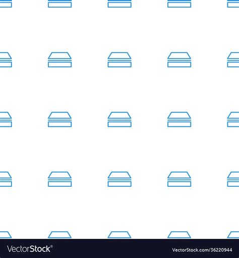 Icon Pattern Seamless White Background Royalty Free Vector