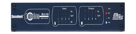 Bss Audio Blu 50 4x4 Signal Processor With Blu Link Avl Supply Sales