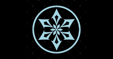 Cryo Element D Effect Genshin Impact Cryo Element Posters And Art Prints Teepublic