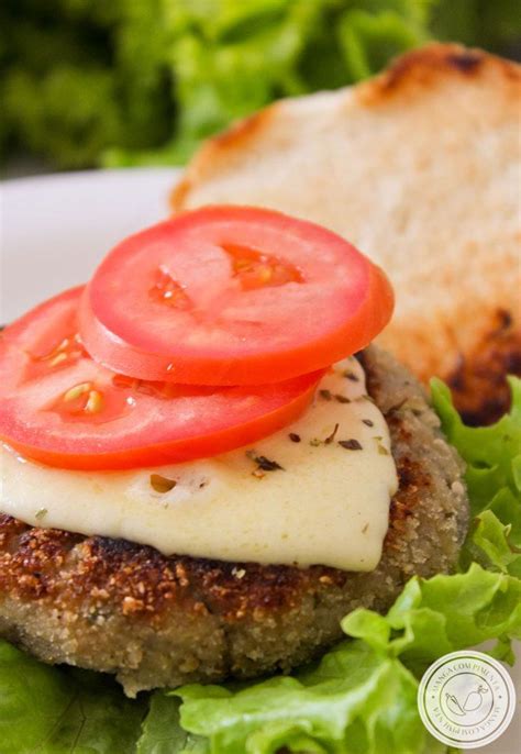 Hambúrguer De Berinjela Delicioso Manga Com Pimenta Recipe