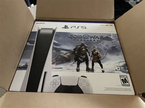 Sony Playstation 5 Ps5 Disc Console God Of War Ragnarök Bundle Edition