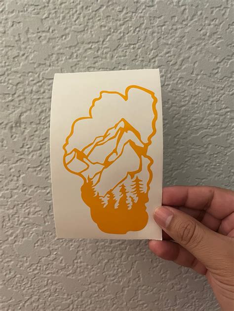 Lake Tahoe Vinyl Sticker Decal Etsy
