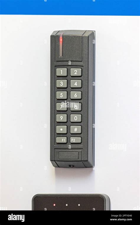 Numeric Keypad With Rfid Reader Home Security System Input Device Stock