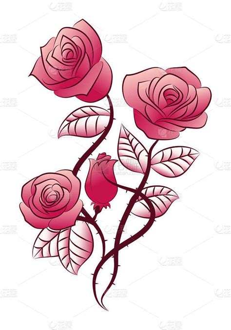 玫瑰花纹身