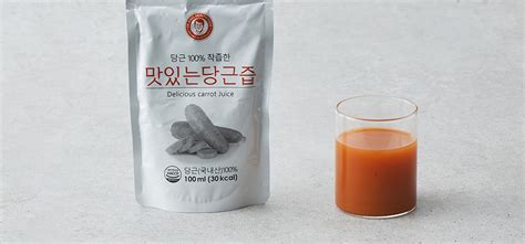 [김재식헬스푸드] 맛있는 당근즙 30포 마켓컬리