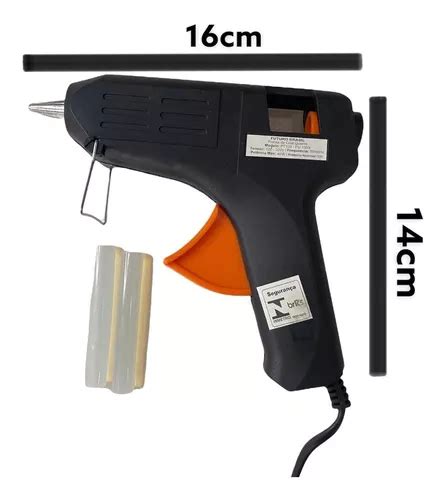 Pistola Revolver Cola Quente 2 Bastões Bivolt Grande 10 40w MercadoLivre