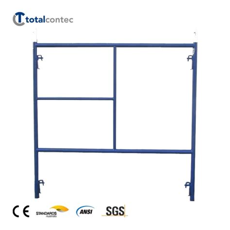 Powder Coated 1219mm Mason Walkthrough H Frame Scaffold For Construction Scaffold And Frame