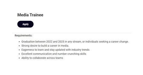 🚀 Kickstart Your Media Career With Dentsu Hiring Media Trainees 🎯