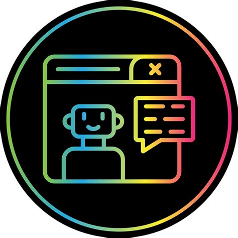 Chatbot Vector Icon Design Vector Art At Vecteezy