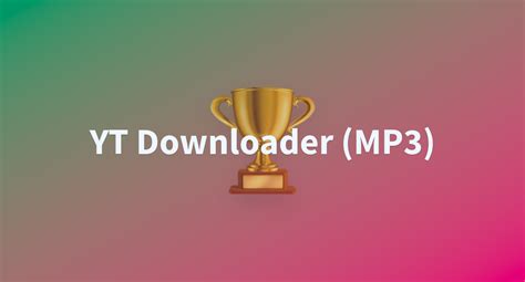 YT Downloader (MP3) - a Hugging Face Space by another02