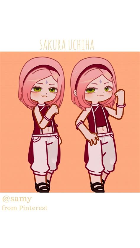 Sakura Gacha Club Esboços Bonitos Sakura Anime