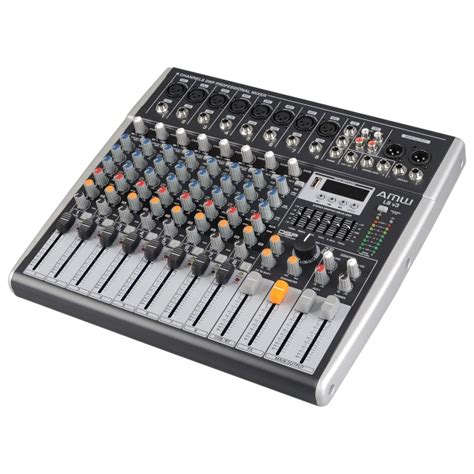 AMW L V Mesa De Som Canais XLR Efx Rec Mp Eq Eletrolegalpro