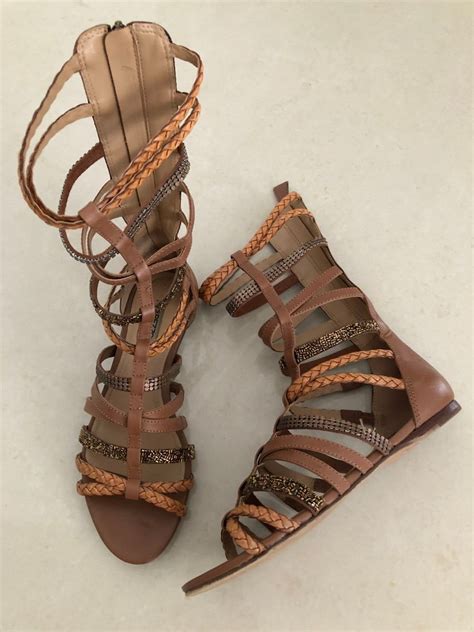 Gladiadora Arezzo Rasteira Feminina Arezzo Usado 30279610 Enjoei