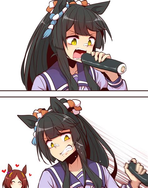 马娘小漫画吃惠方卷 兔子米浴 哔哩哔哩