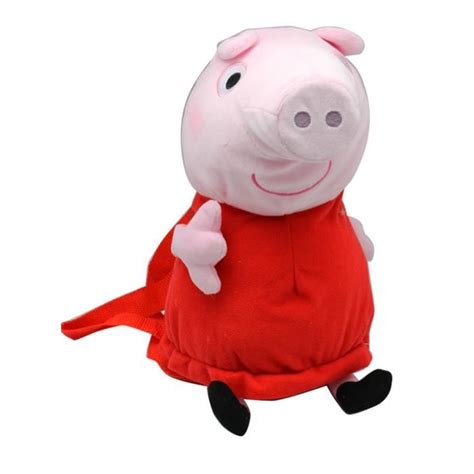 Sac à dos en peluche Peppa Cochon Licence Peppa Pig Pour enfant de