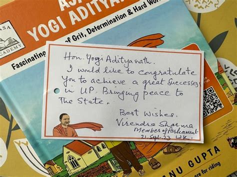 British MP Congratulates Yogi Adityanath For UPs Changed Perception