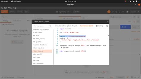 Python X Form Urlencoded Payloads Arent Url Encoded In Requests Generated Code · Issue